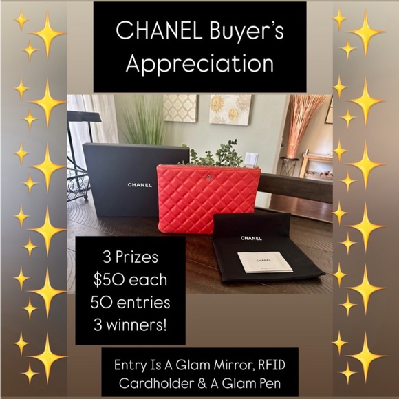 CHANEL | Bags | Chanel Buyers Appreciation | Poshmark